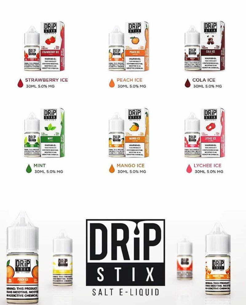 Drip Stix- 30ml (Sales de Nicotina) | Vapor Soul