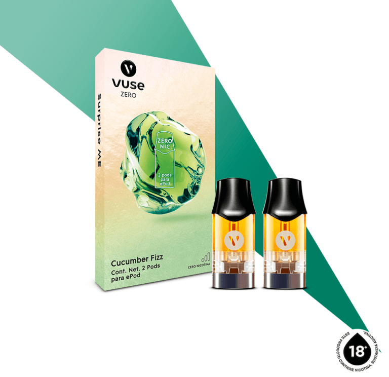 VUSE Pods - Cucumber Fizz (2 unidades) | Vapor Soul
