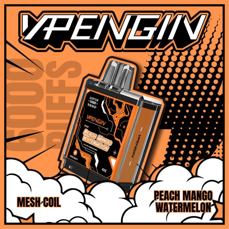 Vapengin - Pods Jupiter Peach Mango Watermelon (6000 puffs) | Vapor Soul