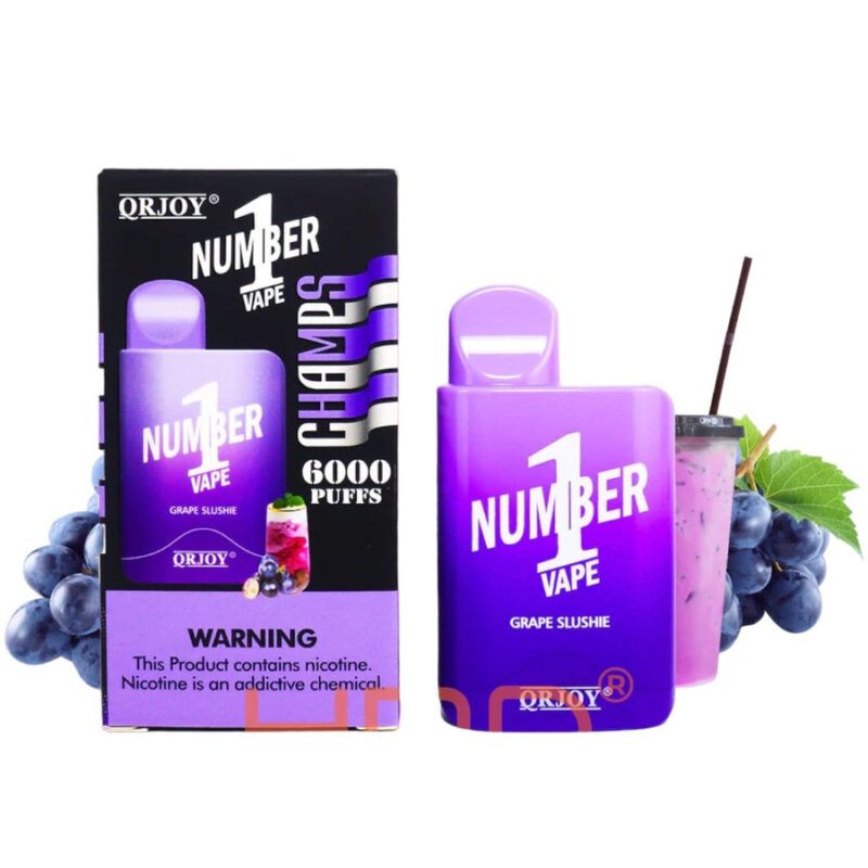 Number 1 Qrjoy 6000 - (Vape Desechable/6000puffs) | Vapor Soul
