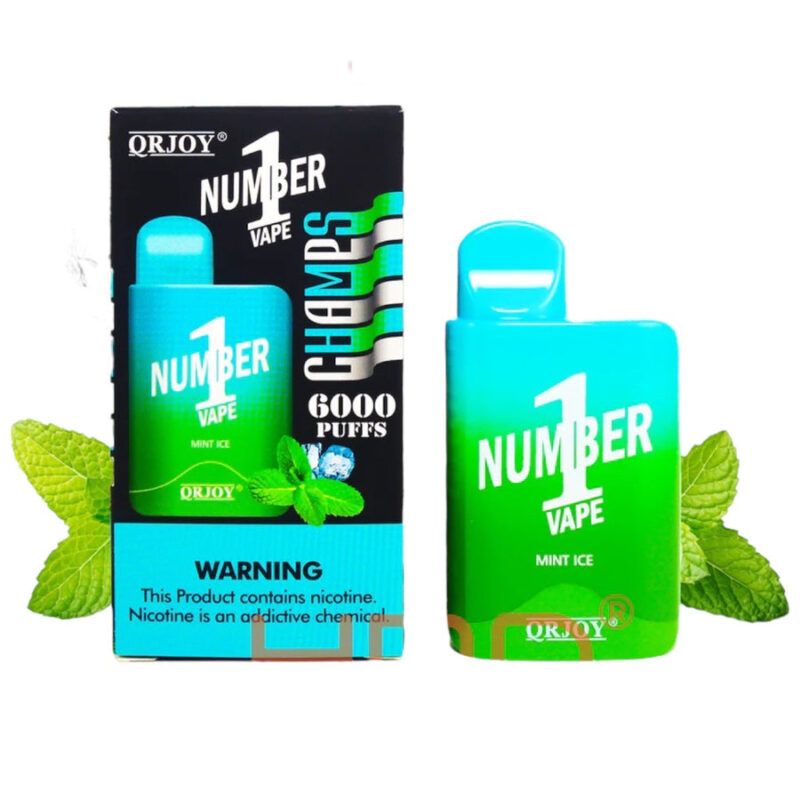 Number 1 Qrjoy 6000 - (Vape Desechable/6000puffs) | Vapor Soul