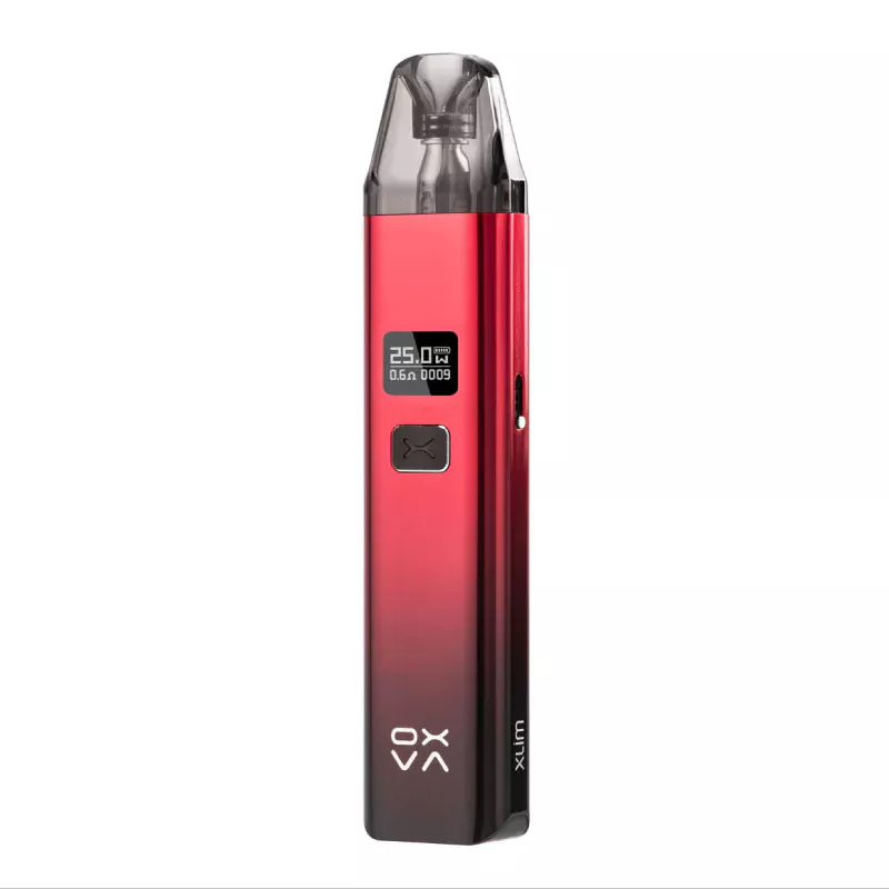 Oxva Xlim V2 Kit (Shiny Black Red) | Vapor Soul