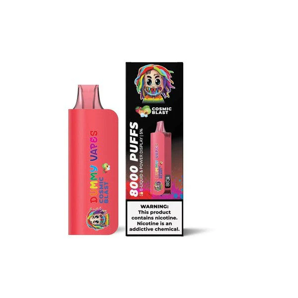 Dummy Vapes 8000 by TEKASHI 69 Cosmic Blast - (Vape Desechable ...